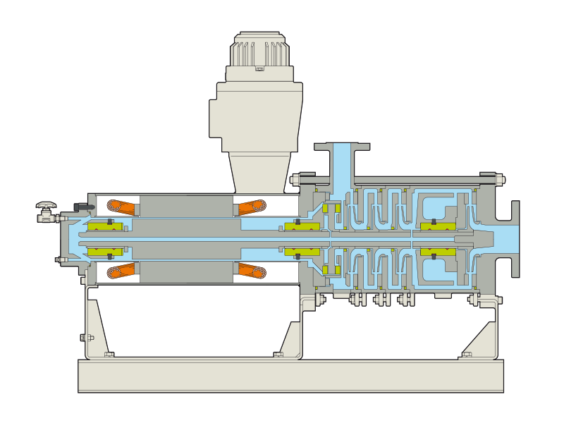 Canned Motor Pump: NIKKISO NON-SEAL Centrifugal pumps | LEWA