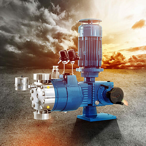 Hermetically tight 170 °C high-temperature pumps for production | LEWA